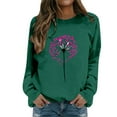 Christmas Sweatshirt for Women Funny Xmas Tree Graphic Loose Soft Long ...