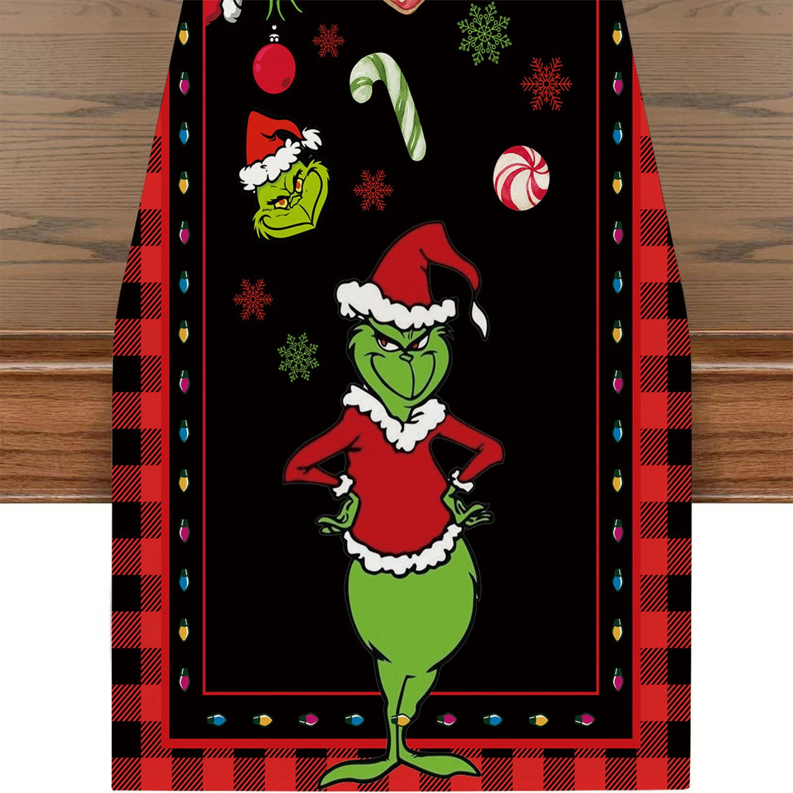 Christmas Table Decorations, Christmas Grinch Tablecloth Waterproof ...