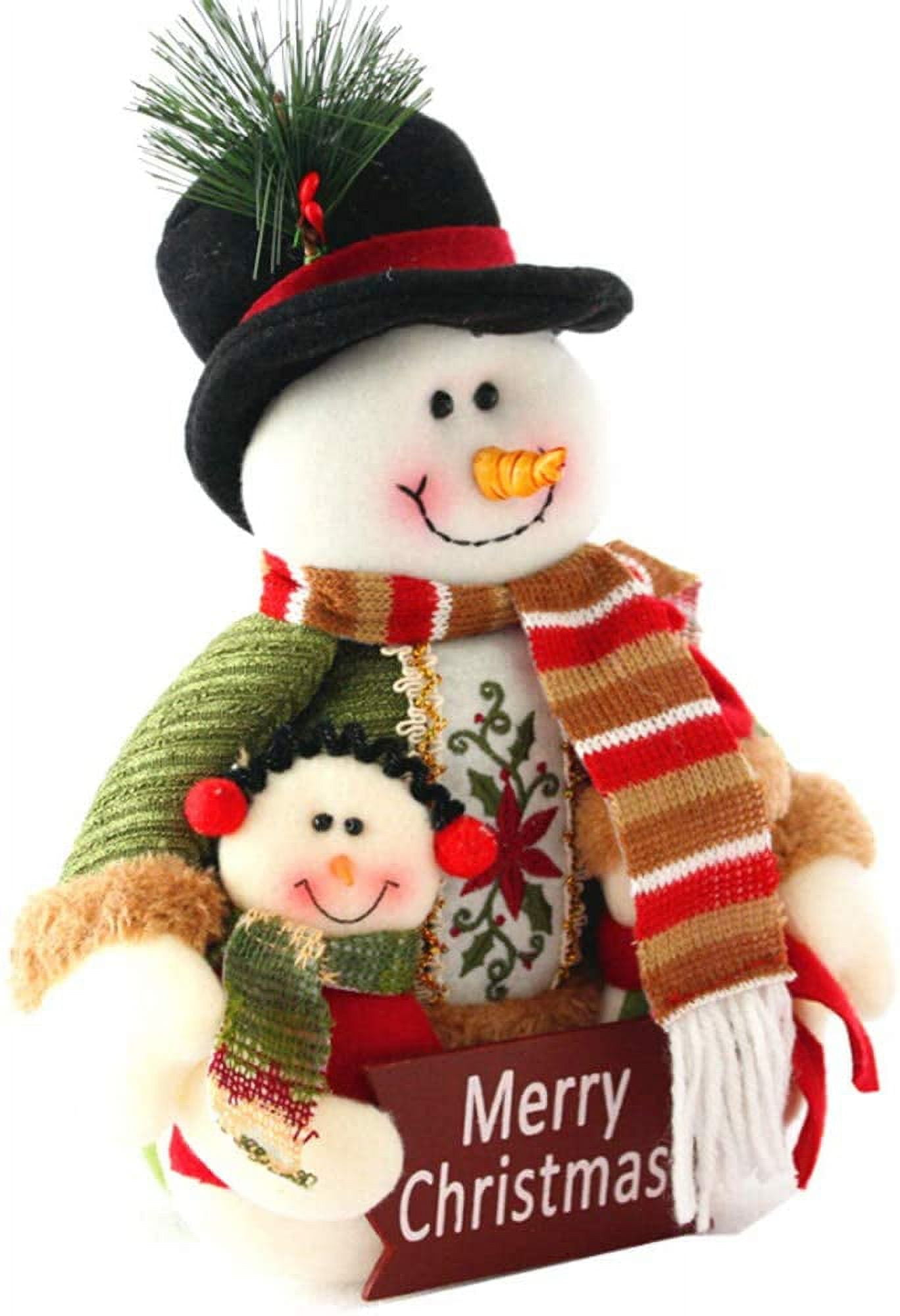 Christmas Table Decorations , Christmas Rustic Decorative Snowman Table ...