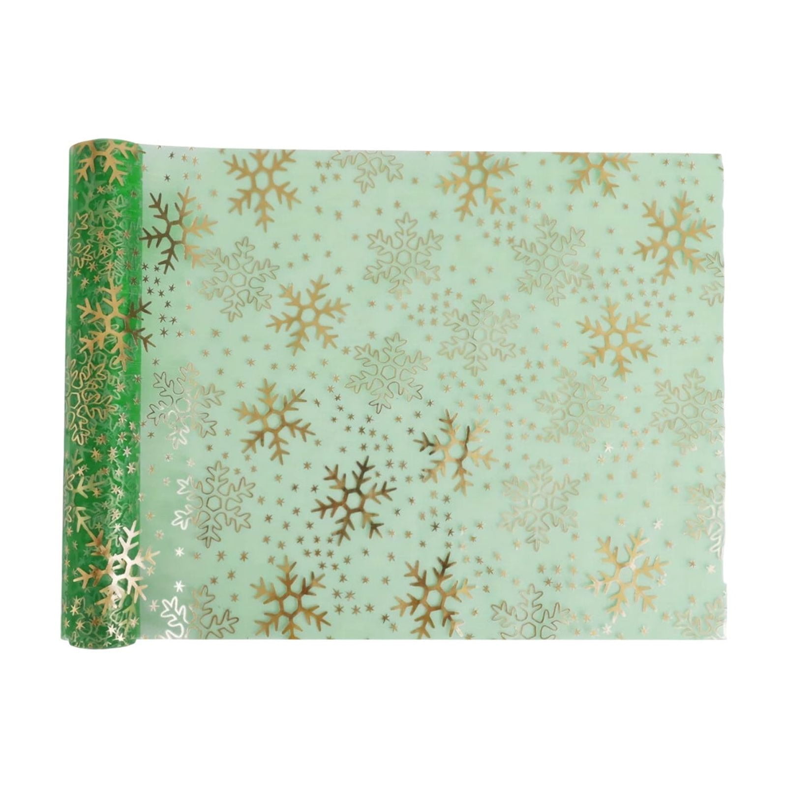 Christmas Table Runner, Holiday Table Decoration, Snowflake Pattern ...