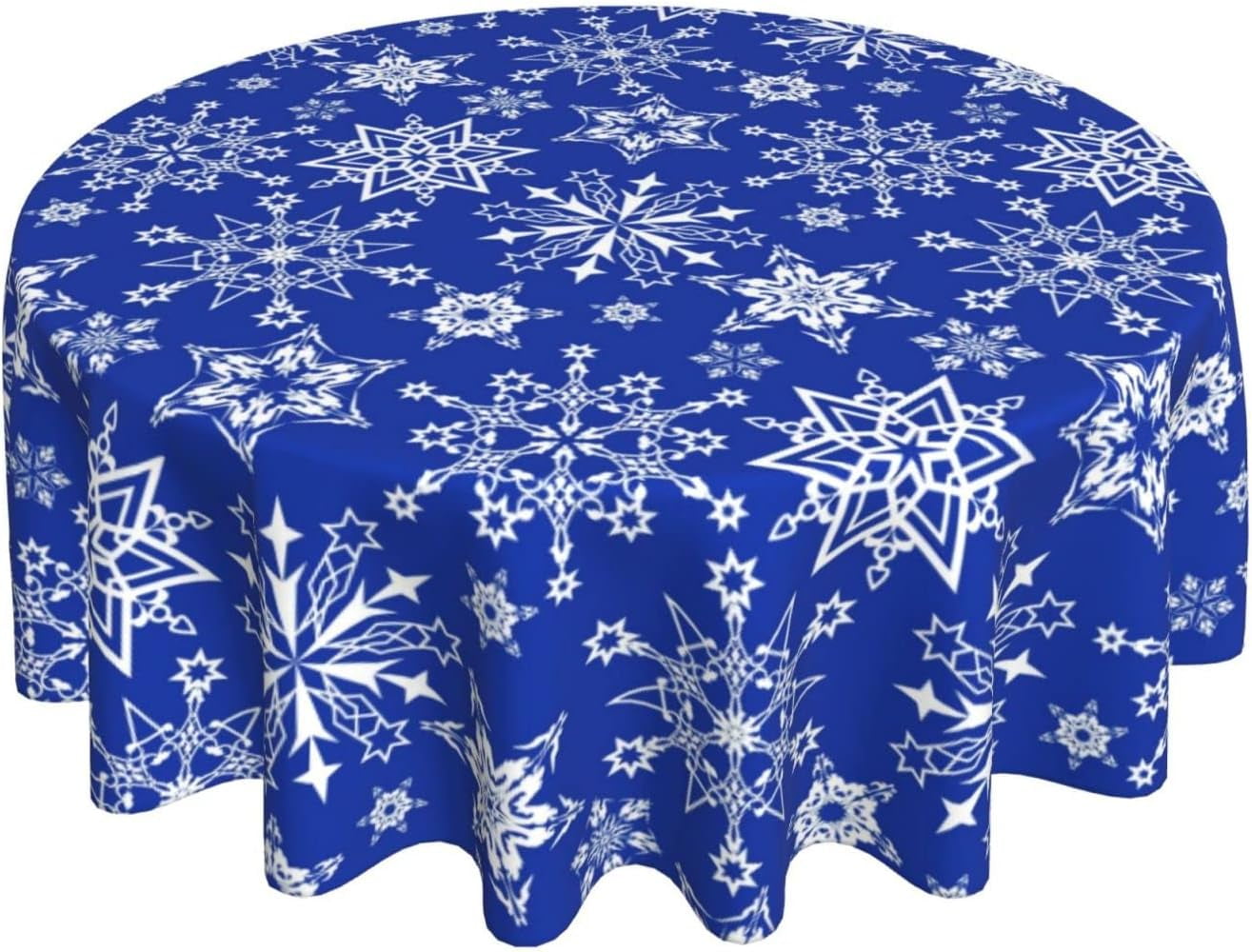 Christmas Tablecloth, Christmas Snowflakes Table Cloth for Party ...
