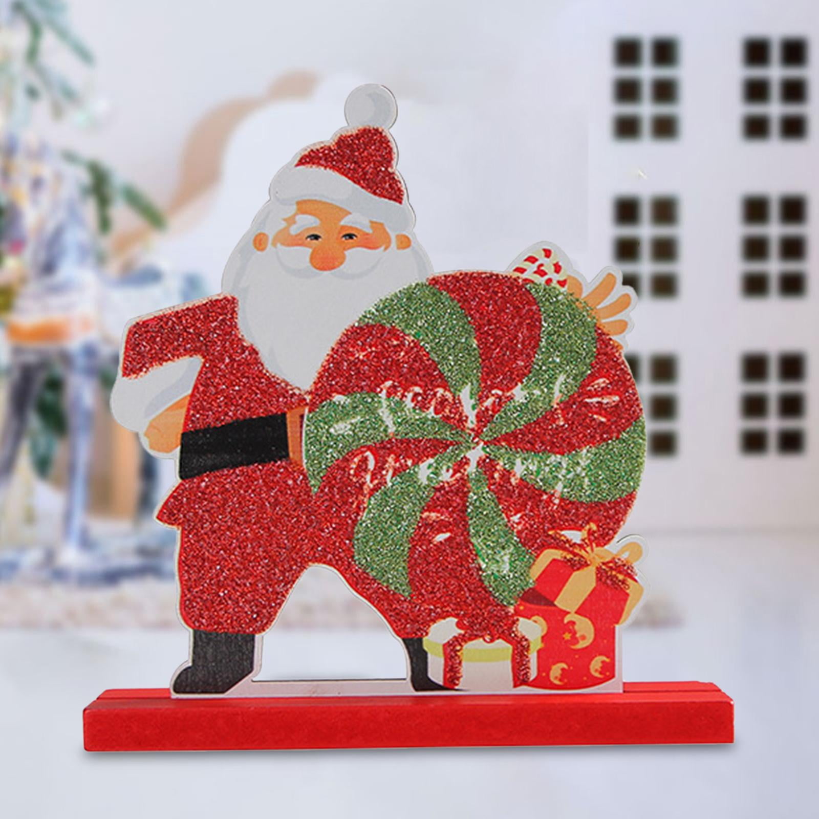 Christmas Tabletop Decoration Table Centerpiece Cartoon Christmas ...