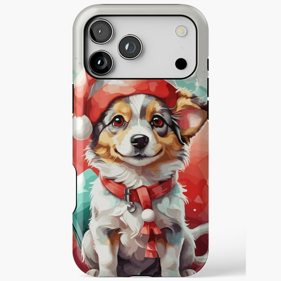 Christmas Tale Dog Hat Protective Case for iPhone 11 12 13 14 15 16 17 ...