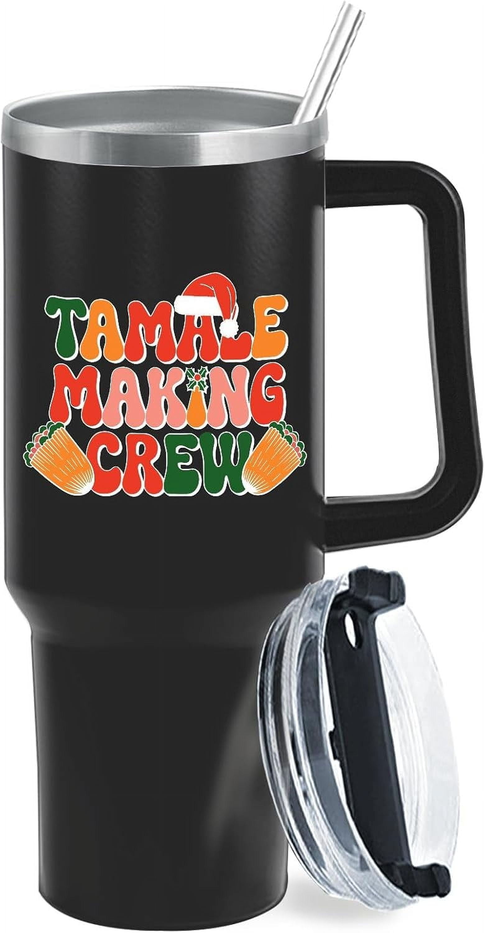 Christmas Tamale Making Crew Mexican Family Matchings 40oz Tumbler With ...