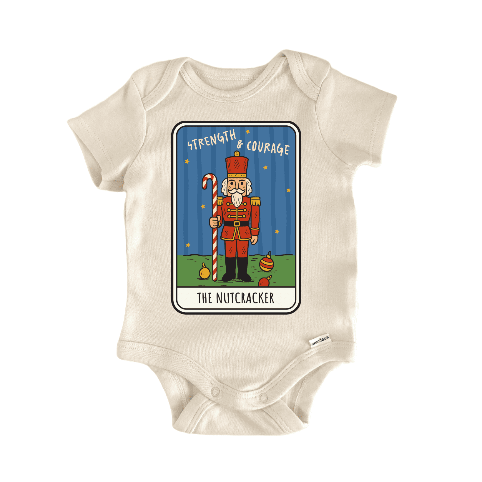 Christmas Tarot Nutcracker Strength - Baby Bodysuit - Walmart.com