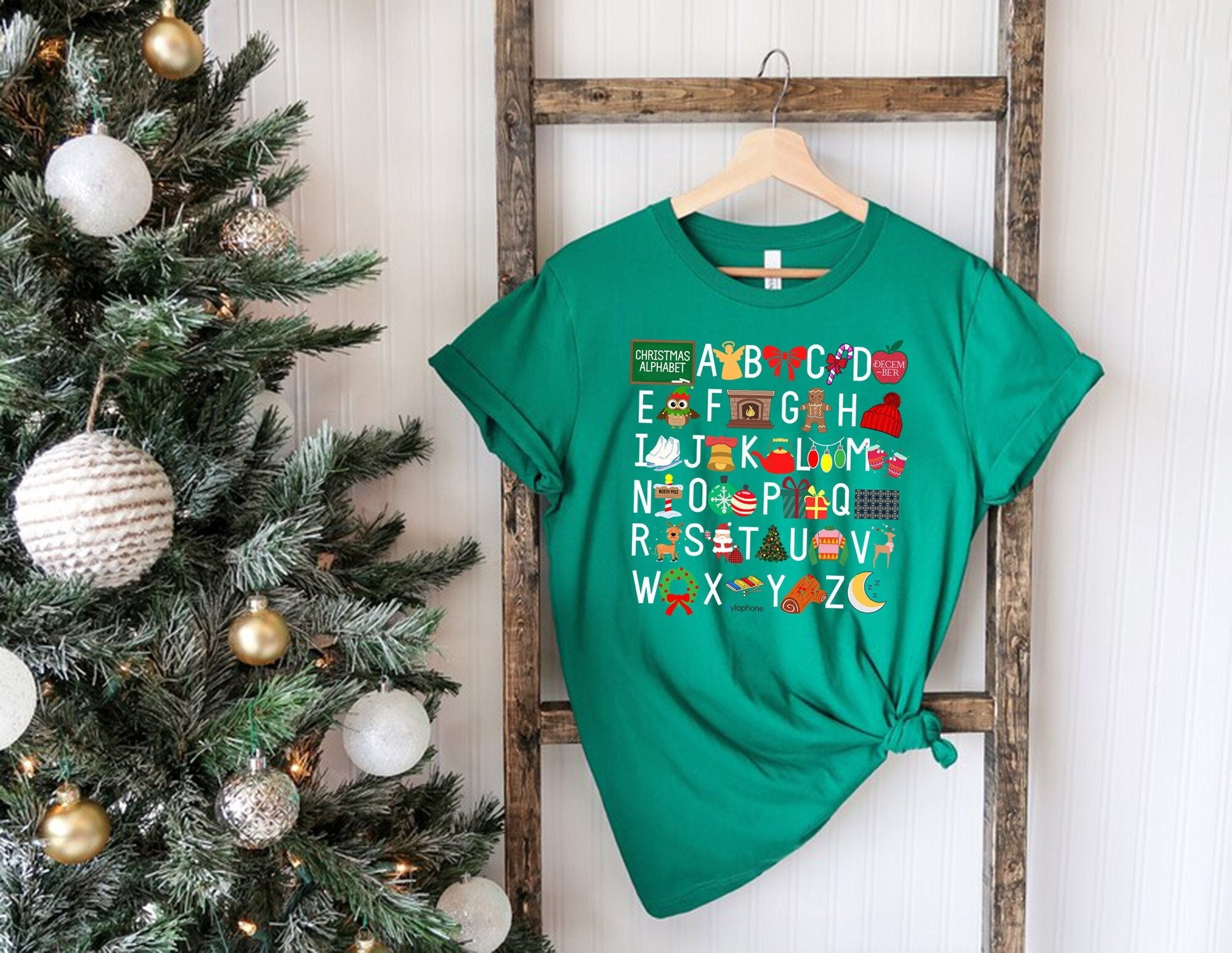 Christmas Teacher Shirt, Teacher Shirts, Christmas Alphabet Shirt ...