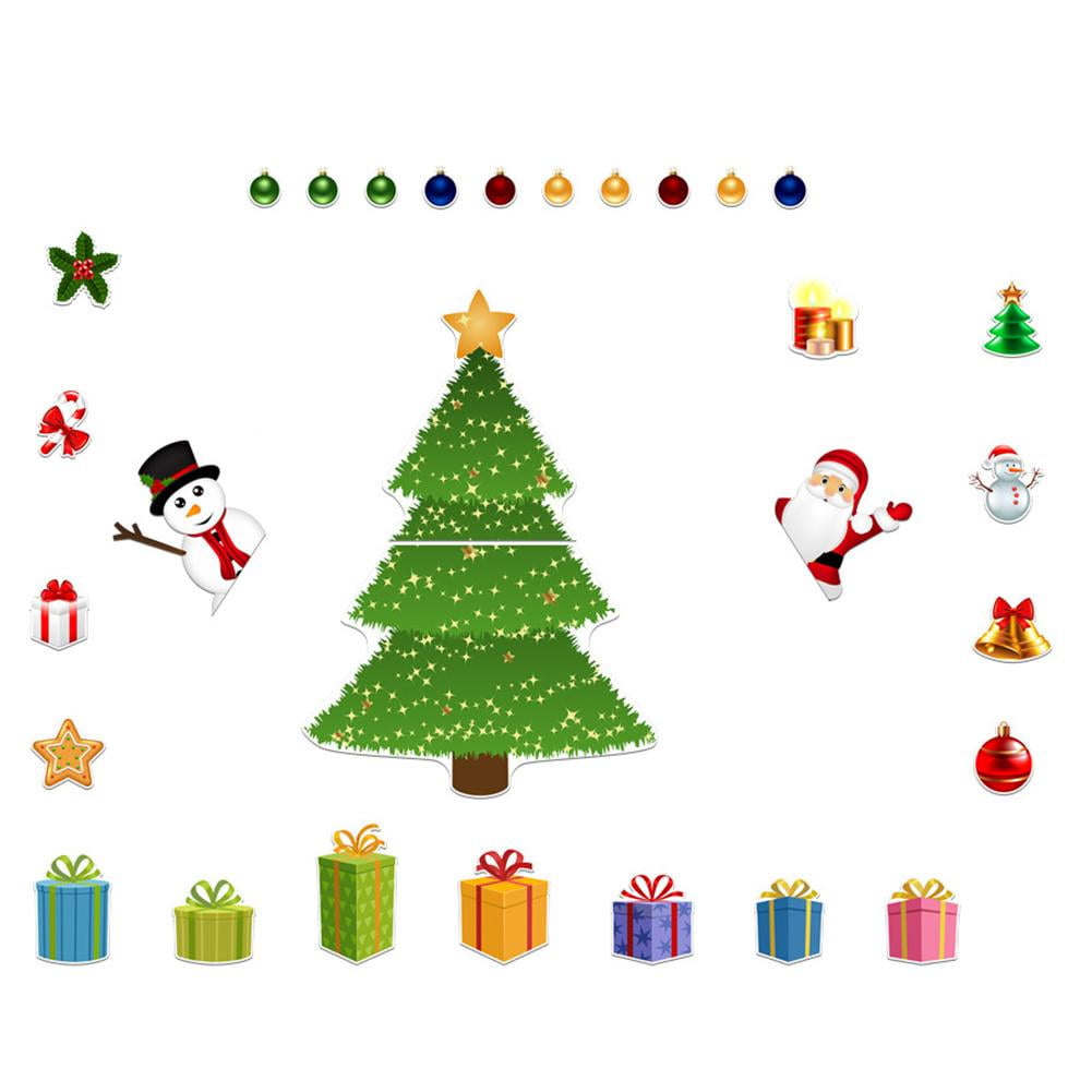 Christmas Theme Magnetic Stickers,2026 New Magnetics Christmas Tree for ...