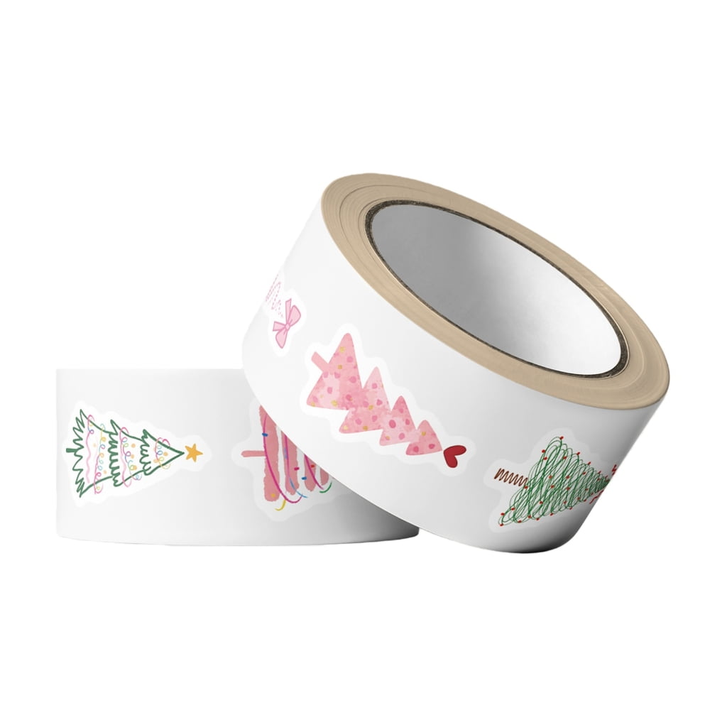 Christmas Theme Stickers PVC Tree Designs for Electronic Devices ...