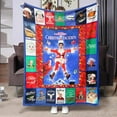 Christmas Themed Blanket, 1 Count Cartoon & Letter Pattern Soft Air ...