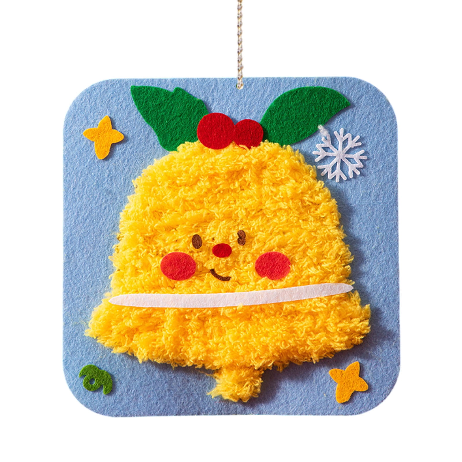 Christmas Themed DIY Embroidery Kit for Kids Complete with Pattern ...