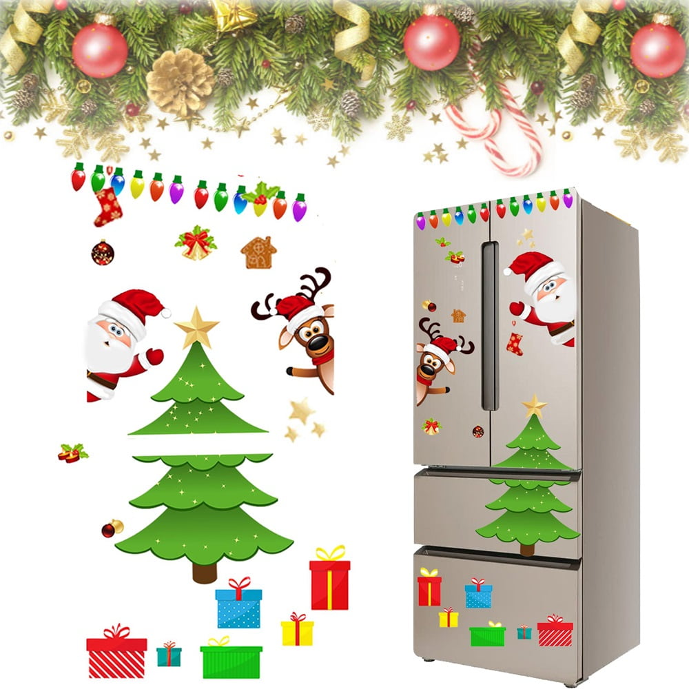 Christmas Themed Magnetic Sticker, 2025 Personalized Christmas ...