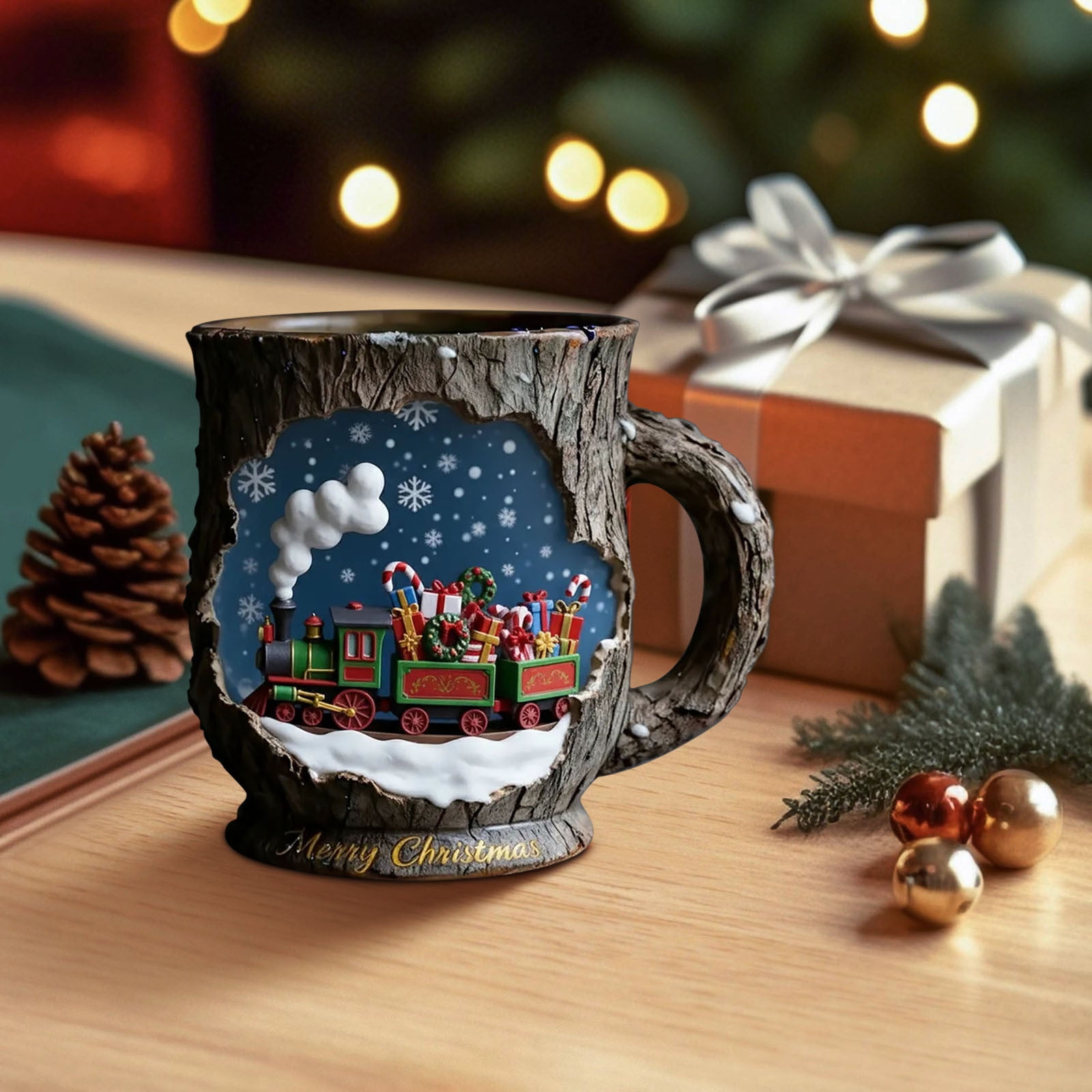Christmas Themed Mugs Collection, Christmas Coffee Mark Cups ...