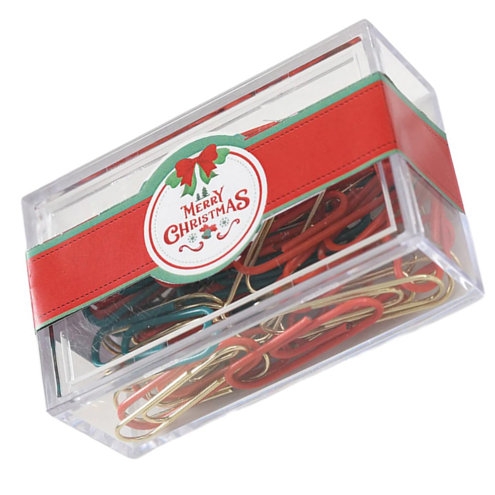 Christmas Themed Push Pins Metal Binder Clip Paper Clamp Cork Notice ...