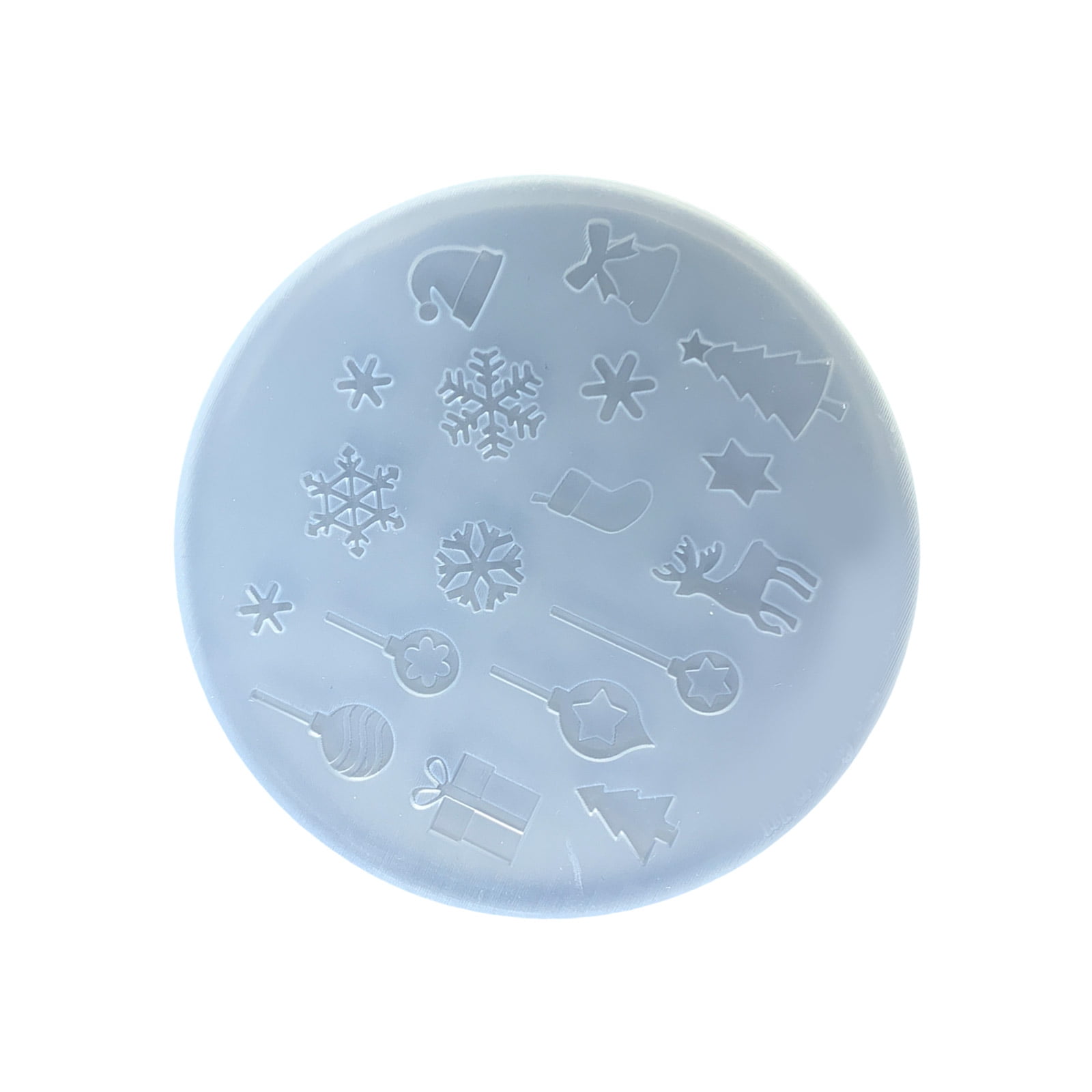 Christmas Themed Silicone Snowflake Resin Mould for Detailed Jewelry ...