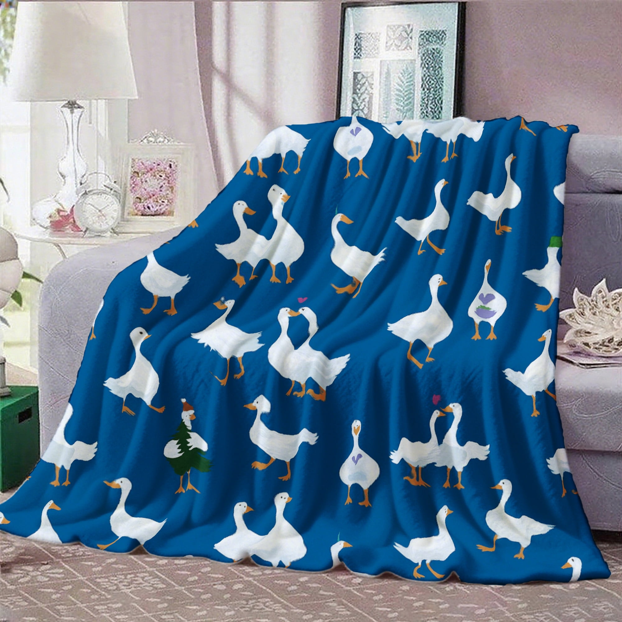 Christmas Throw Blankets for Women Men, Super Soft Flannel Fleece ...