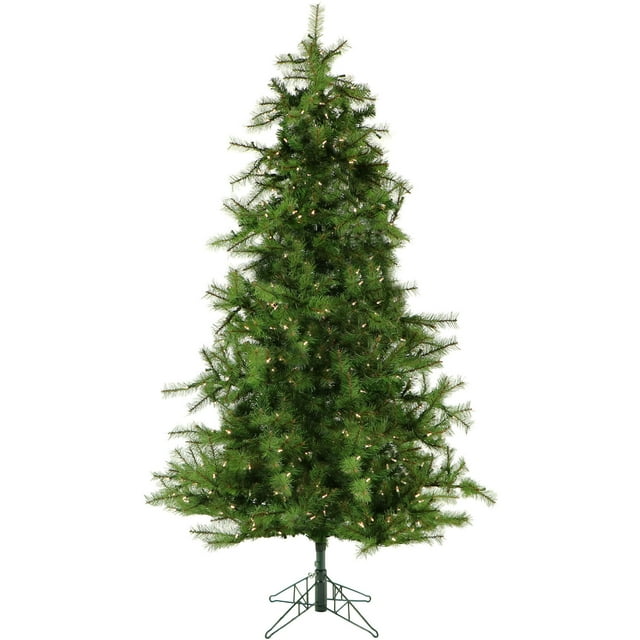 Christmas Time 6.5-Ft. Colorado Pine Artificial Christmas Tree with ...
