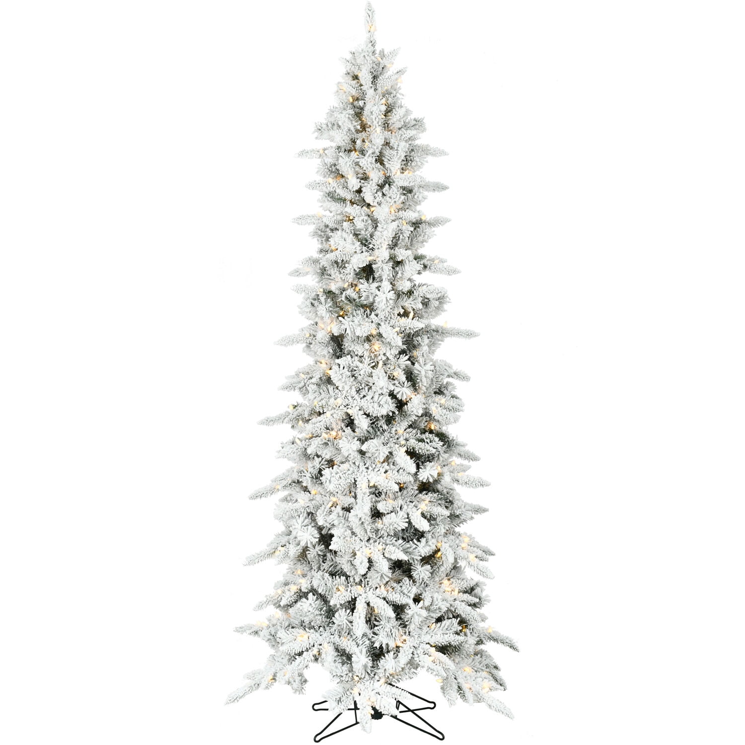 Christmas Time Snowy Christmas Tree, 6.5 FT - Walmart.com