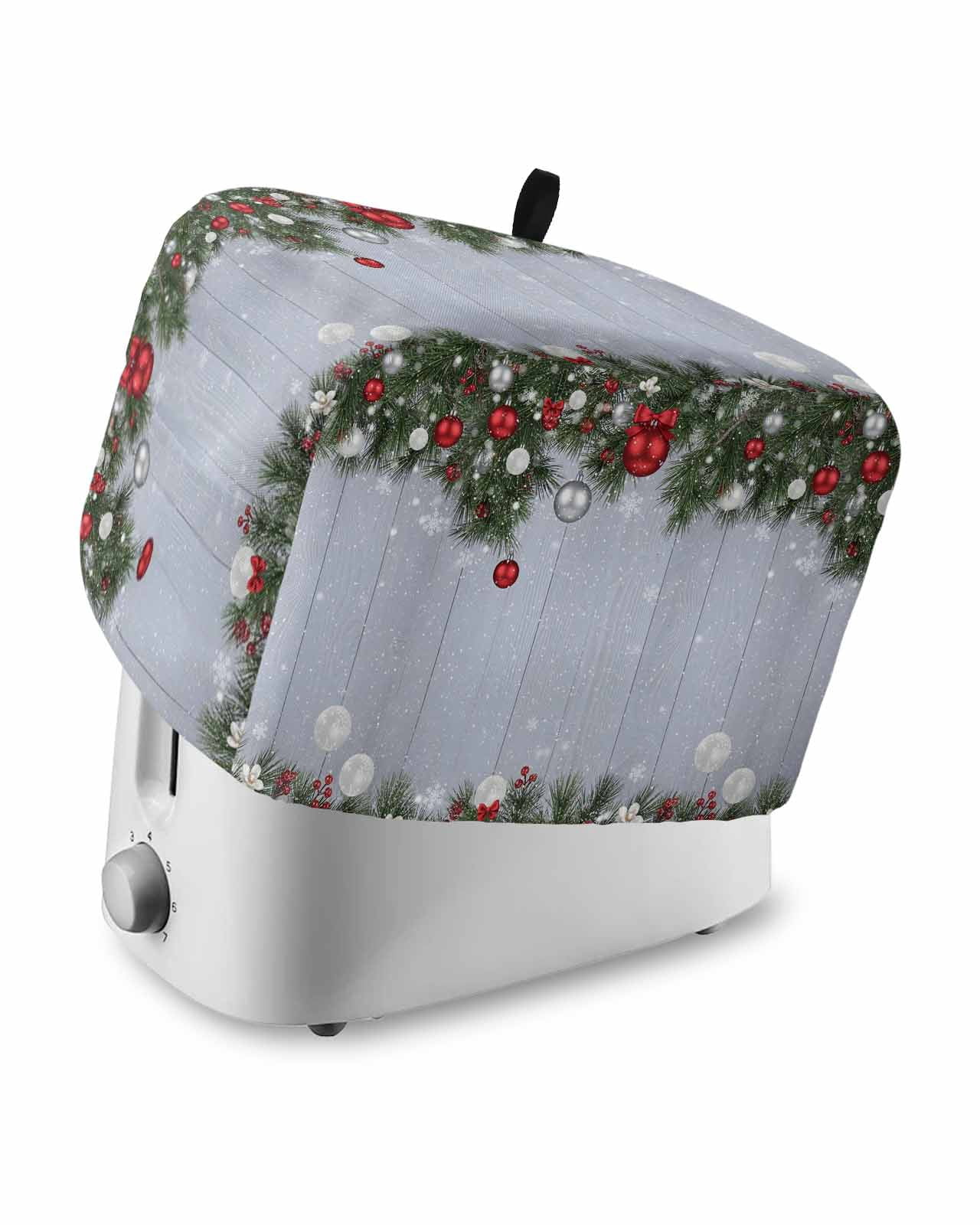 Christmas Toaster Cover 2 Slice, Small Kitchen Appliance Covers, Winter ...