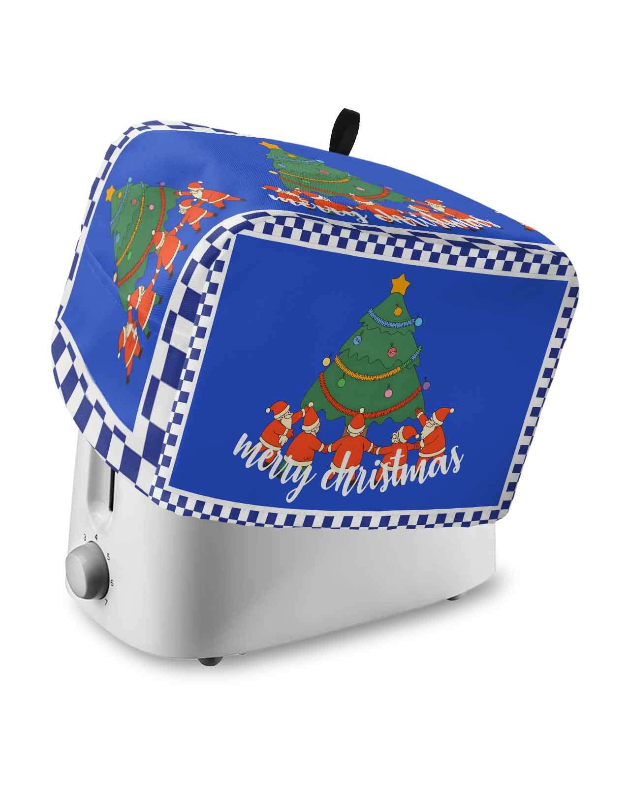 Christmas Toaster Cover 4 Slice, Large Kitchen Appliance Covers, Santa ...