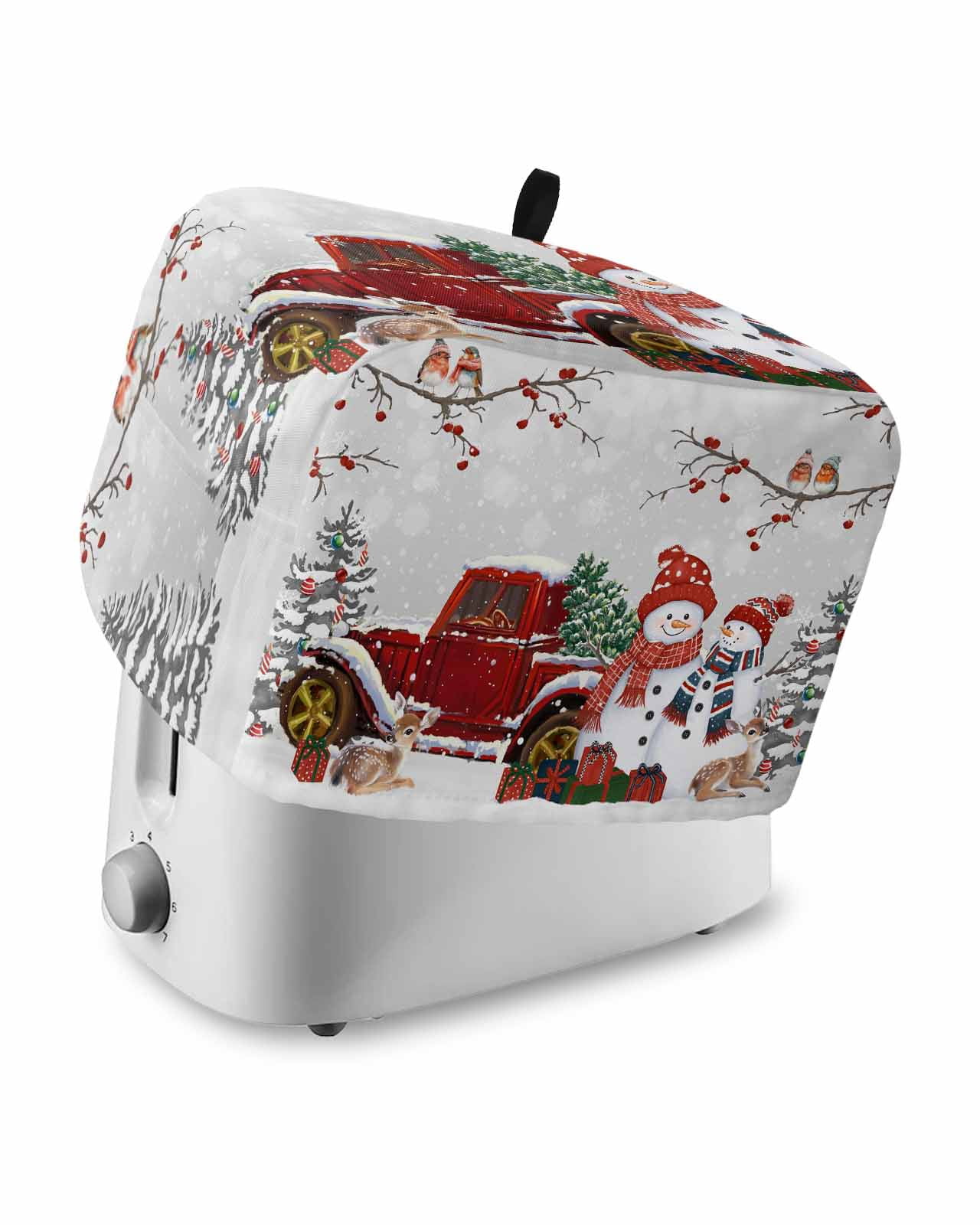 Christmas Toaster Cover 4 Slice, Large Kitchen Appliance Covers ...