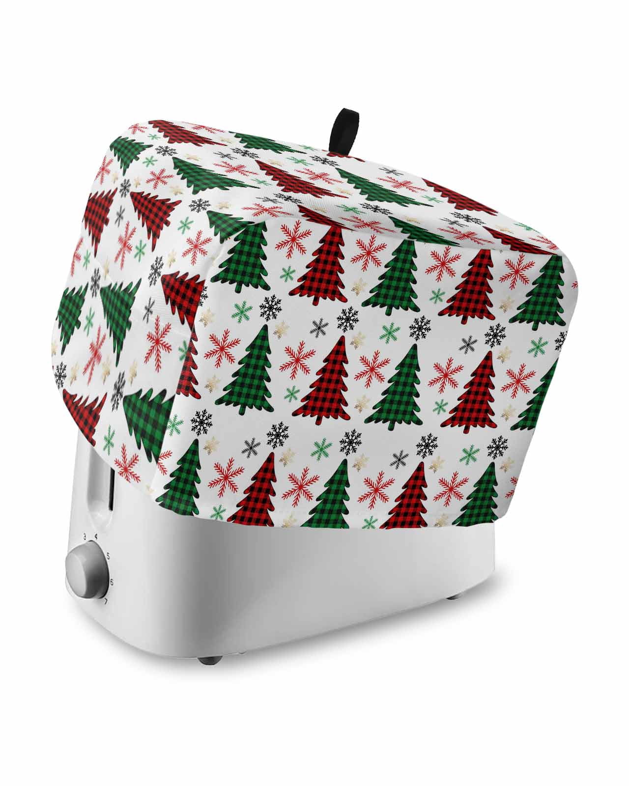 Christmas Toaster Cover 4 Slice, Large Kitchen Appliance Covers, Winter ...