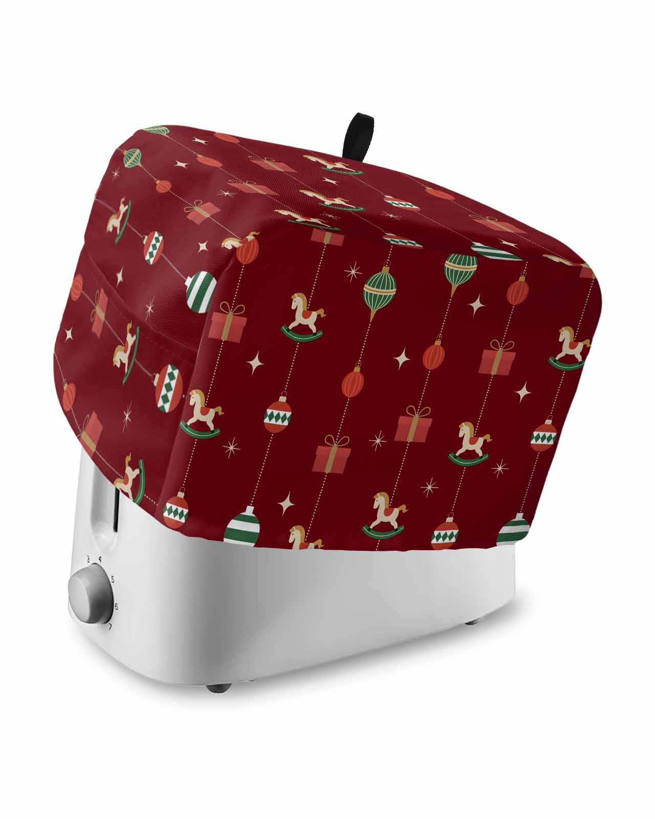 Christmas Toaster Cover 4 Slice, Large Kitchen Appliance Covers, Winter ...