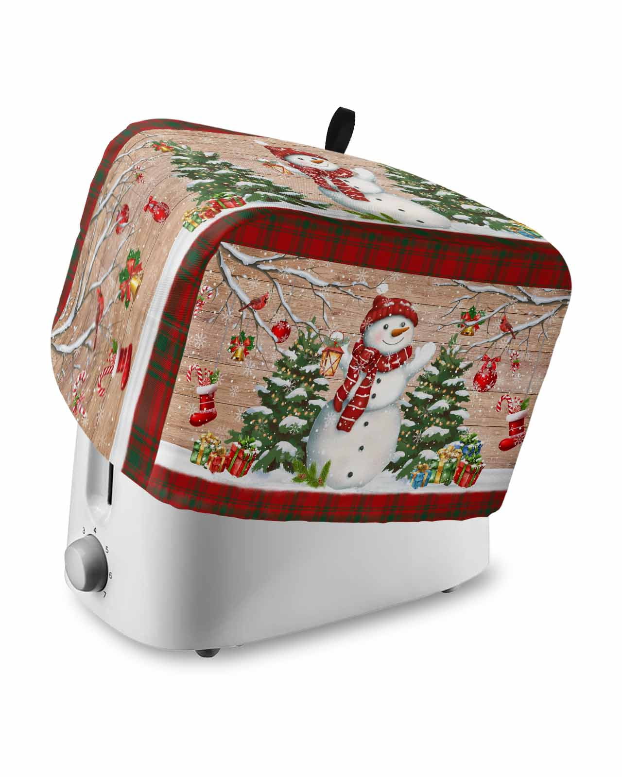 Christmas Toaster Cover 4 Slice, Large Kitchen Appliance Covers, Xmas ...