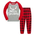 Christmas Toddler Boys Girls Outfits Merry Deer Letter Pattern Kids ...