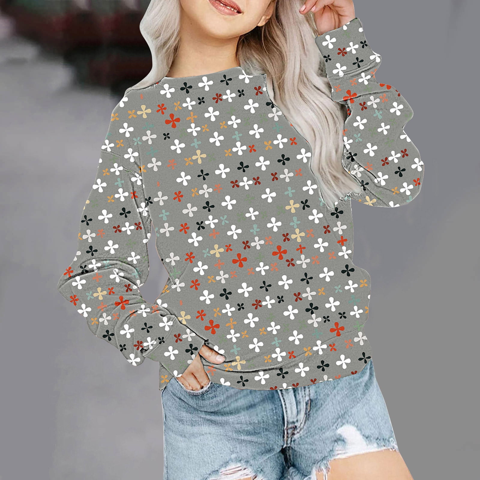 Christmas Tops for Kids Kid Christmas Shirts Girl Kids Girl Long Sleeve ...