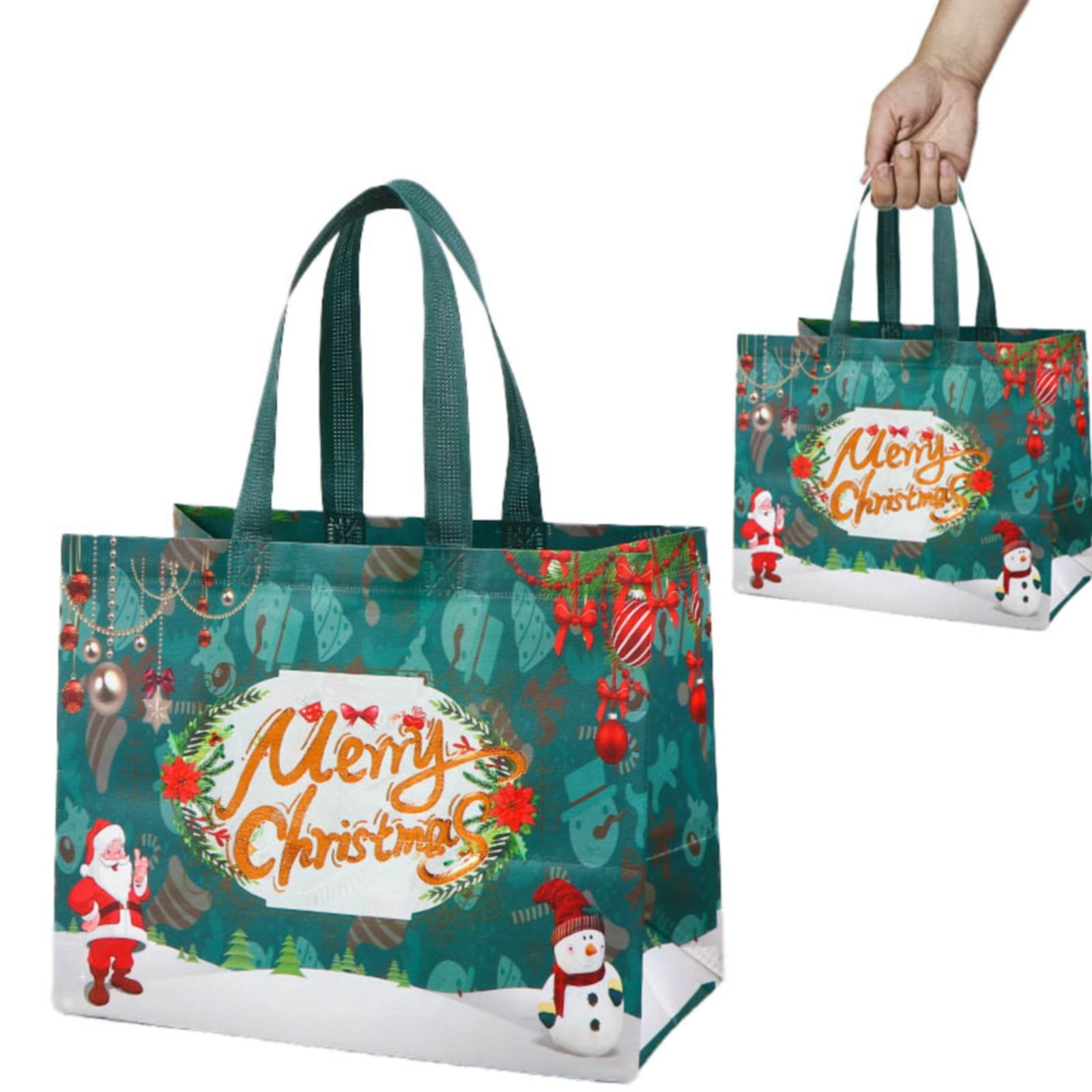 Christmas Tote Bags: Christmas Bags For Gifts Bag Xmas Multifunctional ...