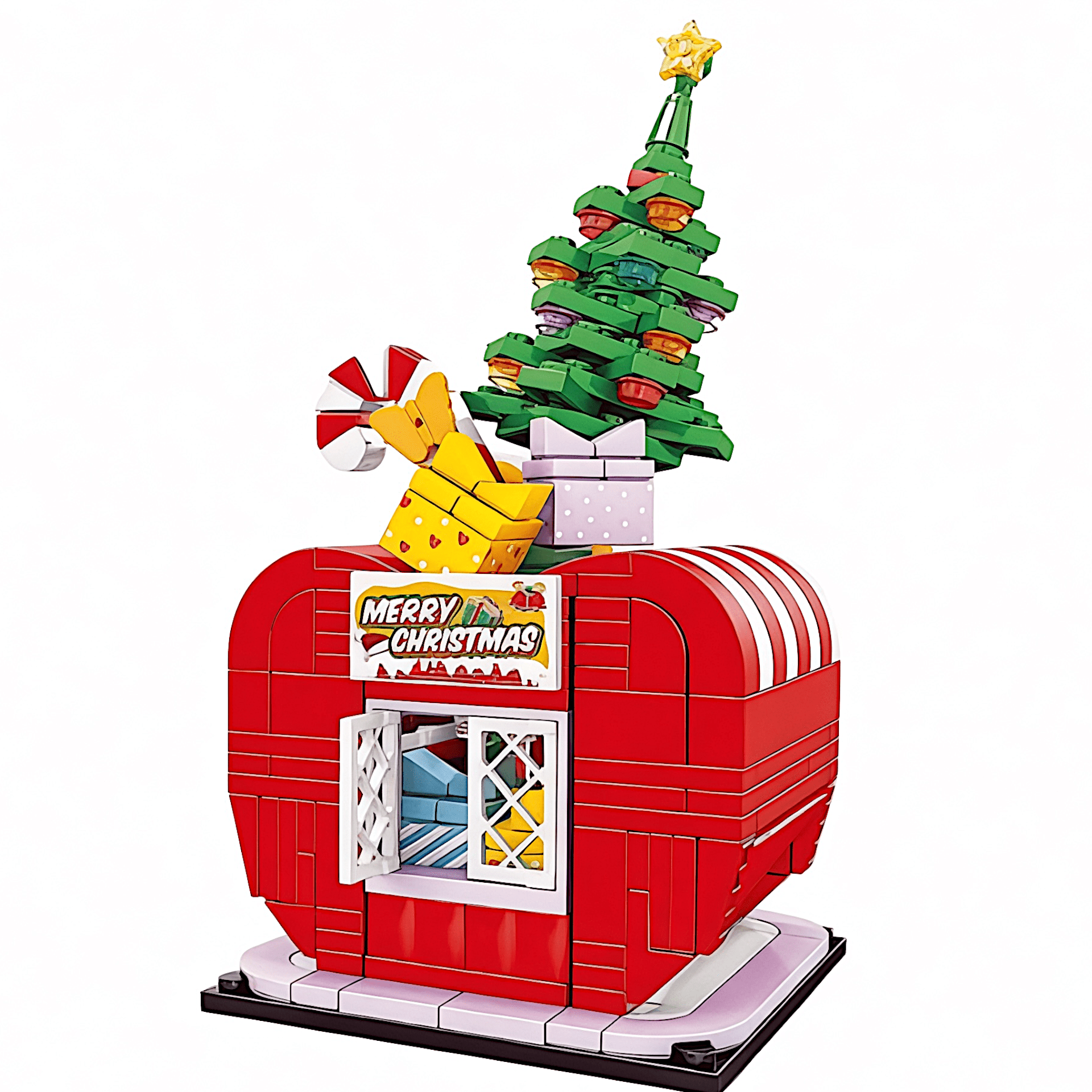 General Jim’s Toys & Bricks Christmas Toy Shop, Modular Building Blocks ...