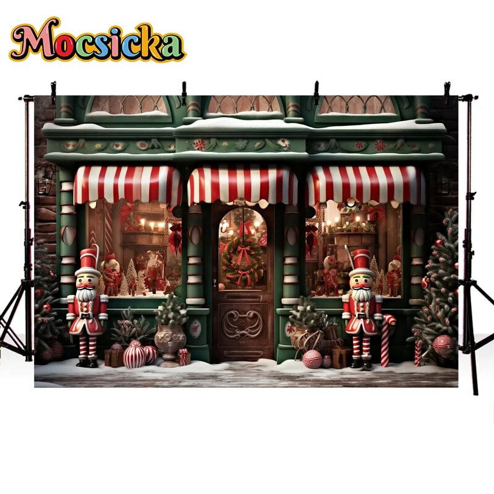 Christmas Toy Store Backdrop Kids Portrait Photography Props Adult ...
