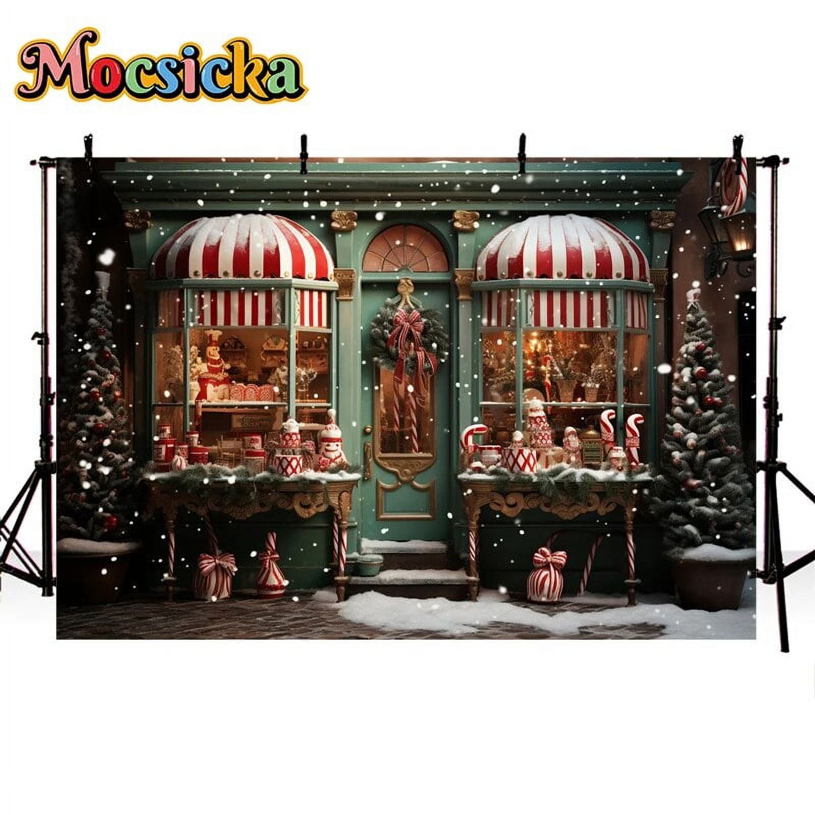 Christmas Toy Store Backdrop Kids Portrait Photography Props Adult ...