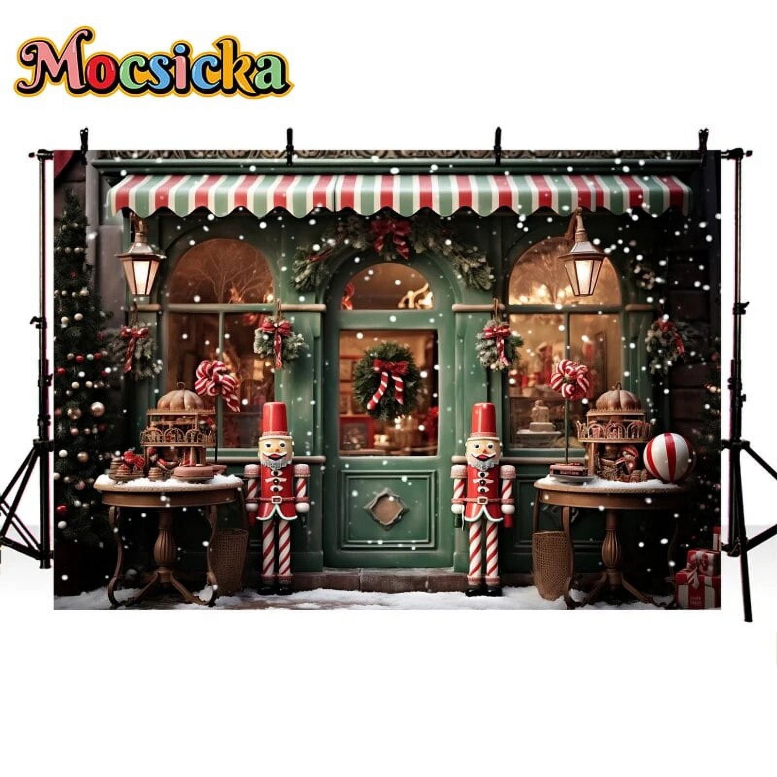 Christmas Toy Store Backdrop Kids Portrait Photography Props Adult ...
