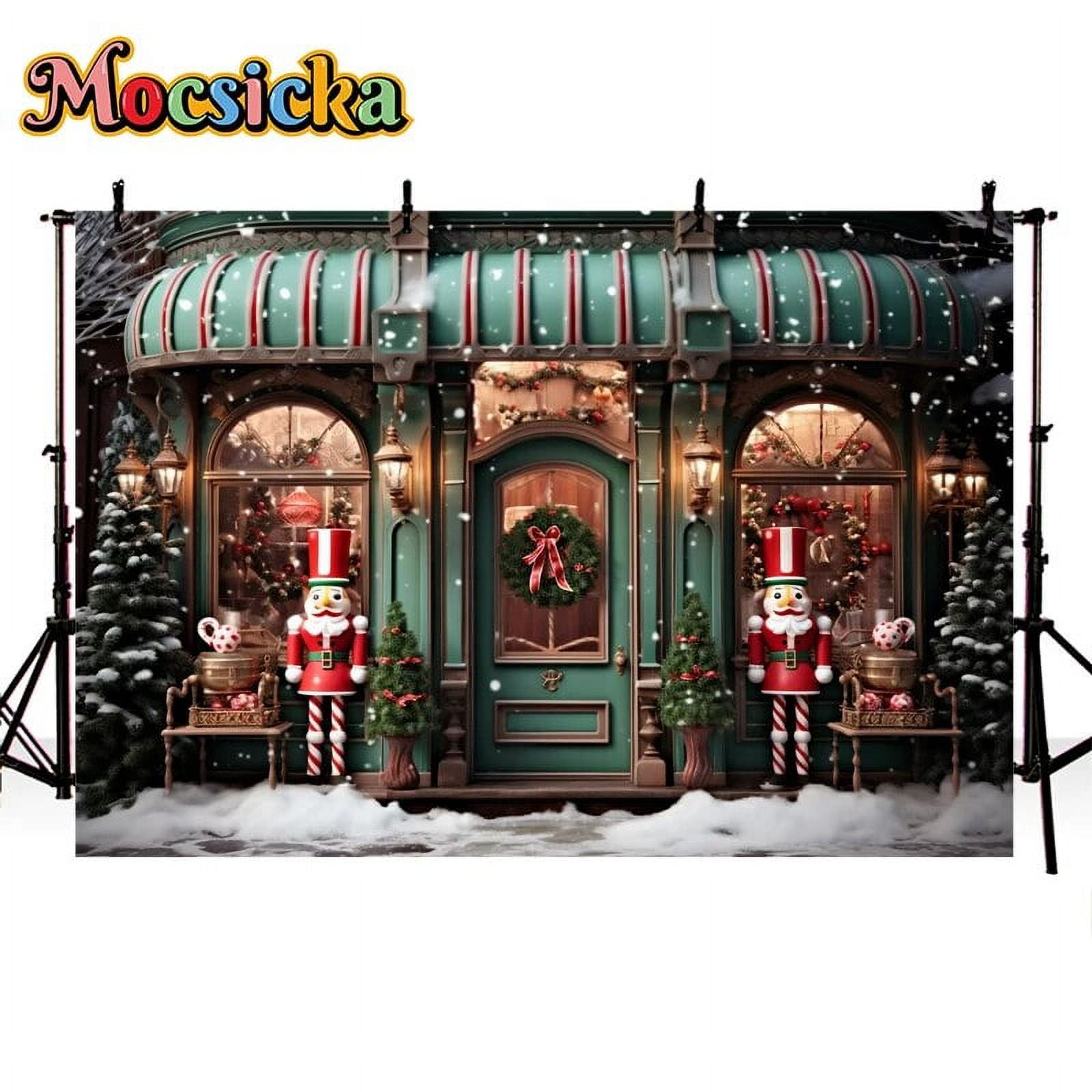 Christmas Toy Store Backdrop Kids Portrait Photography Props Adult ...