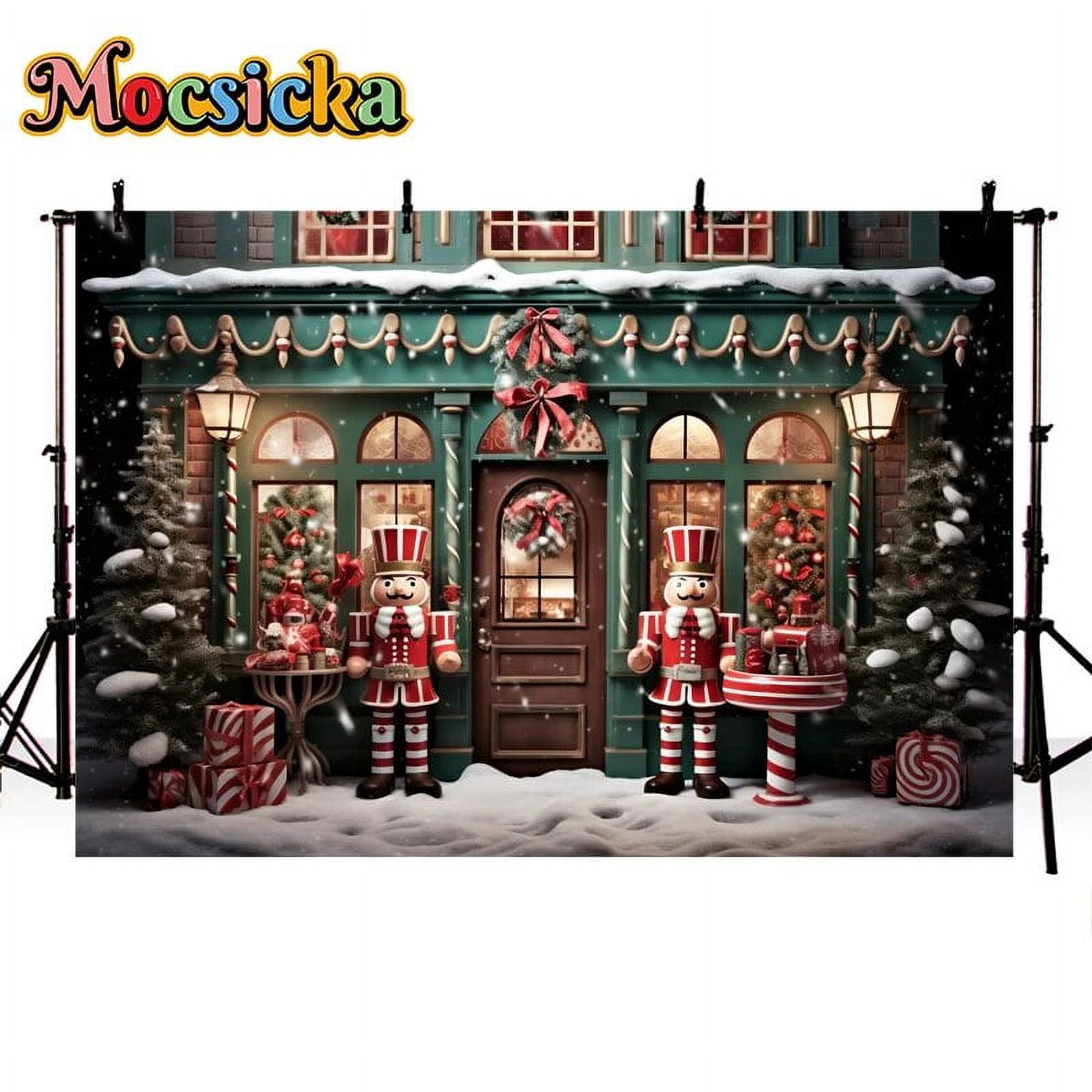 Christmas Toy Store Backdrop Kids Portrait Photography Props Adult ...