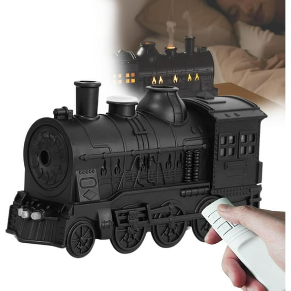 Christmas Train Essential Oil Diffuser, Train Humidifier, Dual Mist ...
