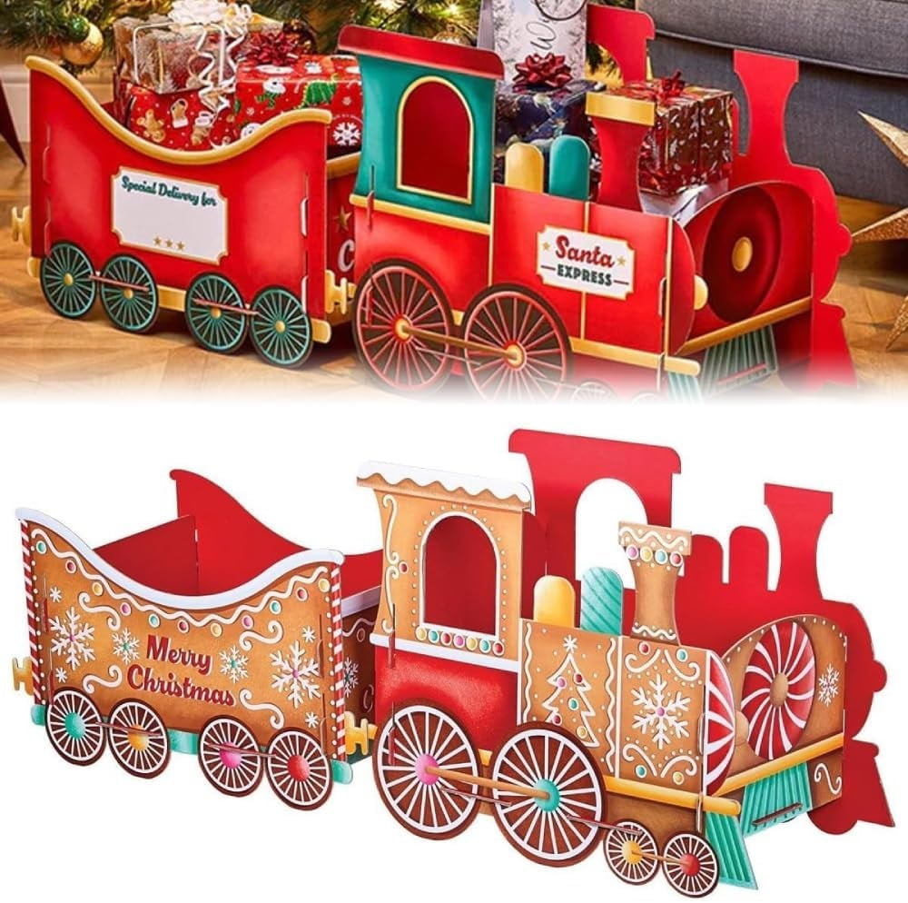 Christmas Train Gift Box, Santa's Christmas Gift Train, DIY Santa Gifts ...