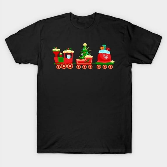 Christmas Train Holiday Festive Transportation Design, H40494 Unisex T ...