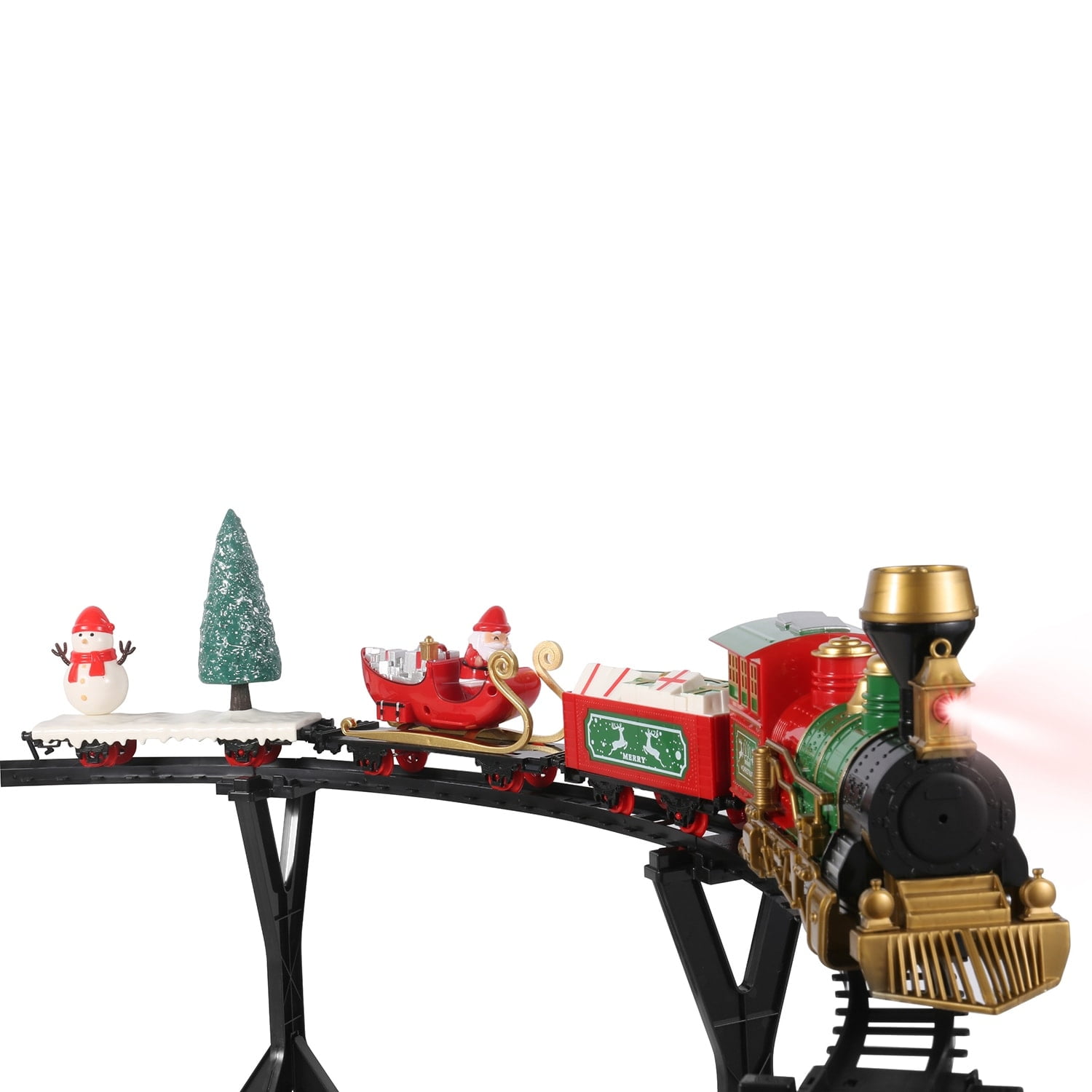 Bed Bath & Beyond Christmas Train Set, Real Smoke, Lights and Sounds ...