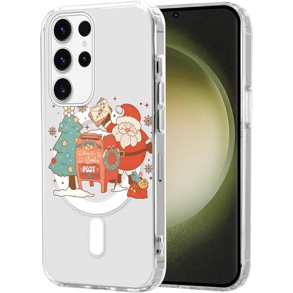Christmas Transparent Magnetic Case for Samsung Galaxy S23 FE 6.4 ...