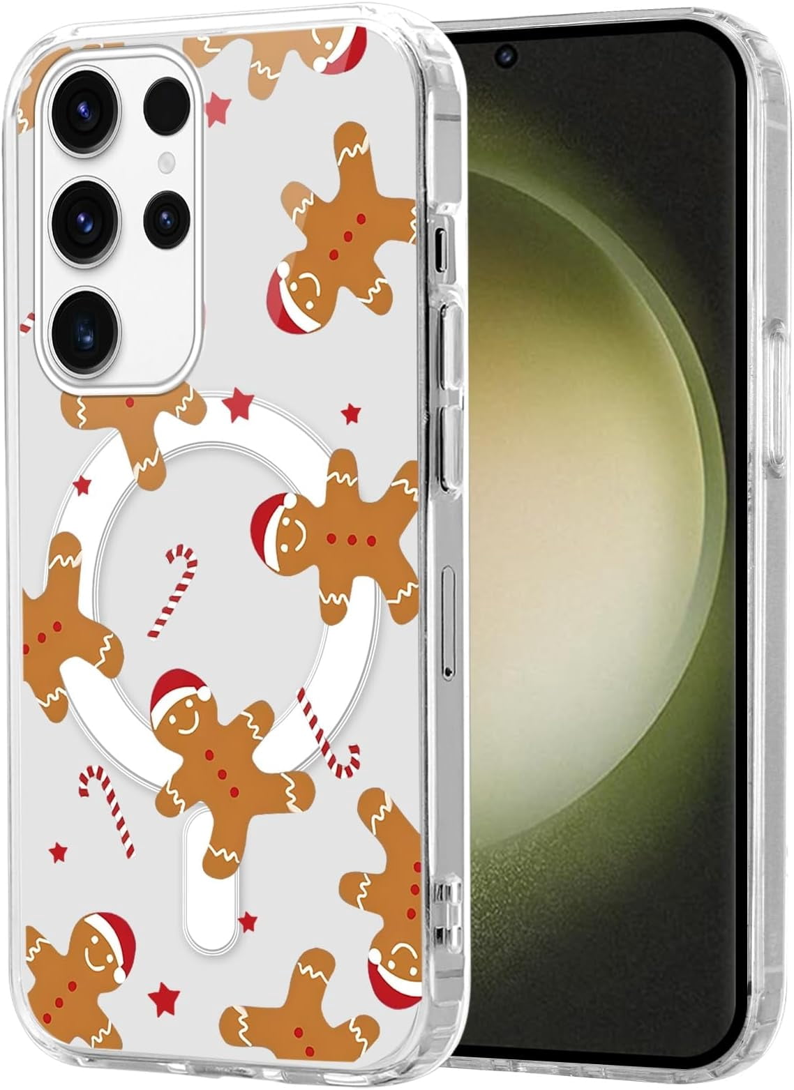 Christmas Transparent Magnetic Case for Samsung Galaxy S25 Ultra 5G 6.9 ...