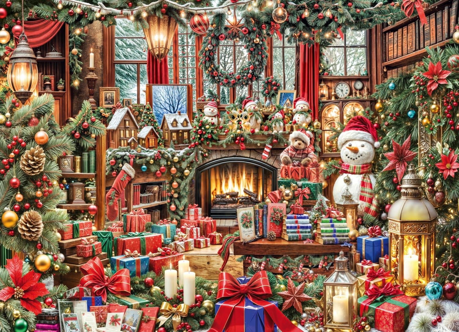 Christmas Treasures Jigsaw Puzzle 1000 Piece by Vermont Christmas ...