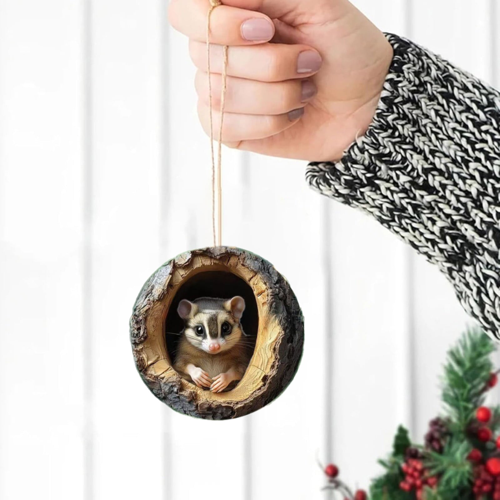 Christmas Tree Animal Decorative Ornaments Mouse - Animal Christmas ...