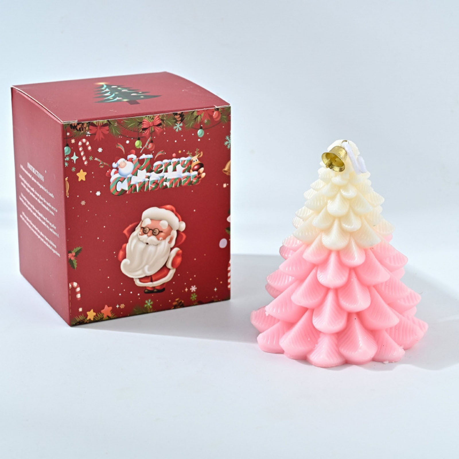 Christmas Tree Aromatherapy Candle with Wax Material, Festive Shape and ...