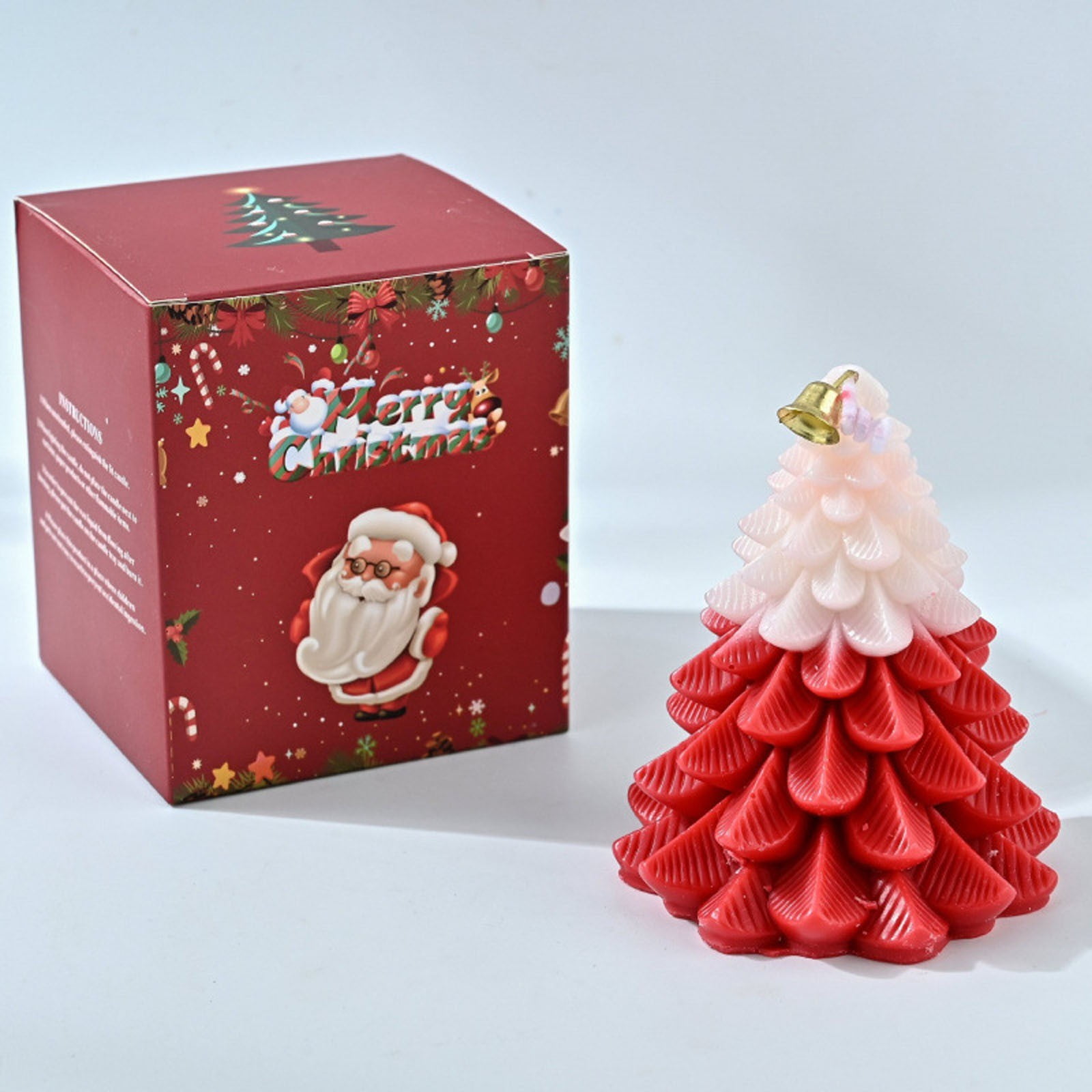 Christmas Tree Aromatherapy Candle with Wax Material, Festive Shape and ...