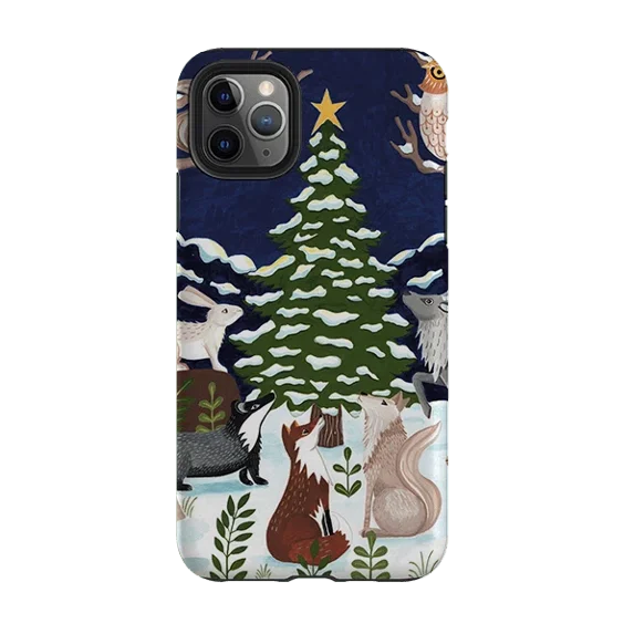 Christmas Tree Art Print Bex Parkin iPhone Case 17 through 11 Pro Max ...