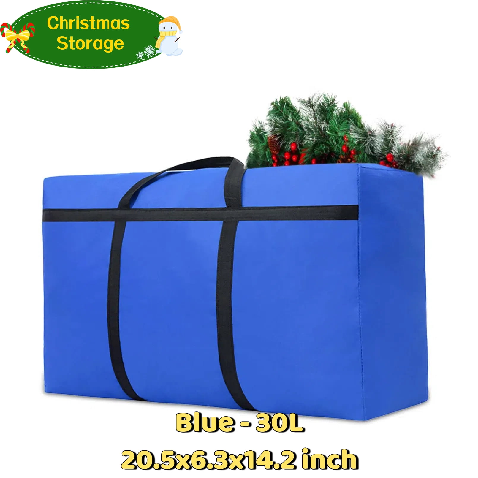 Christmas Tree Bag - Christmas Tree Storage Bag - 30L Extra Large ...