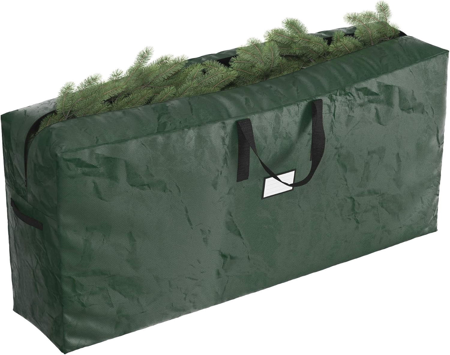 Christmas Tree Bags - Set of 2 Extra-Large Holiday Decoration Totes for ...