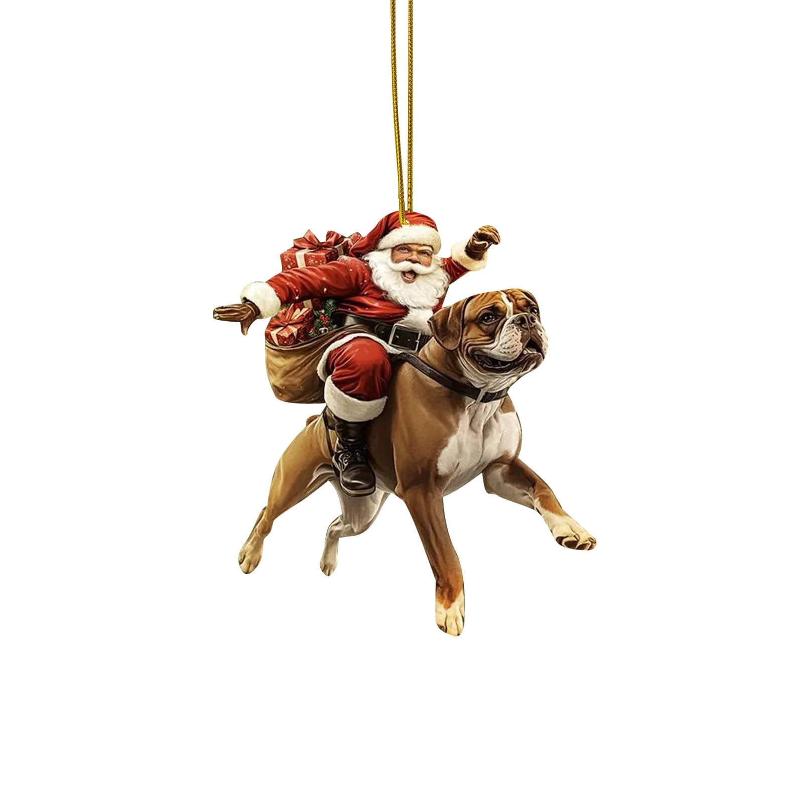 Christmas Tree Birth Ornament 2D Acrylic Pendant for Holiday ...